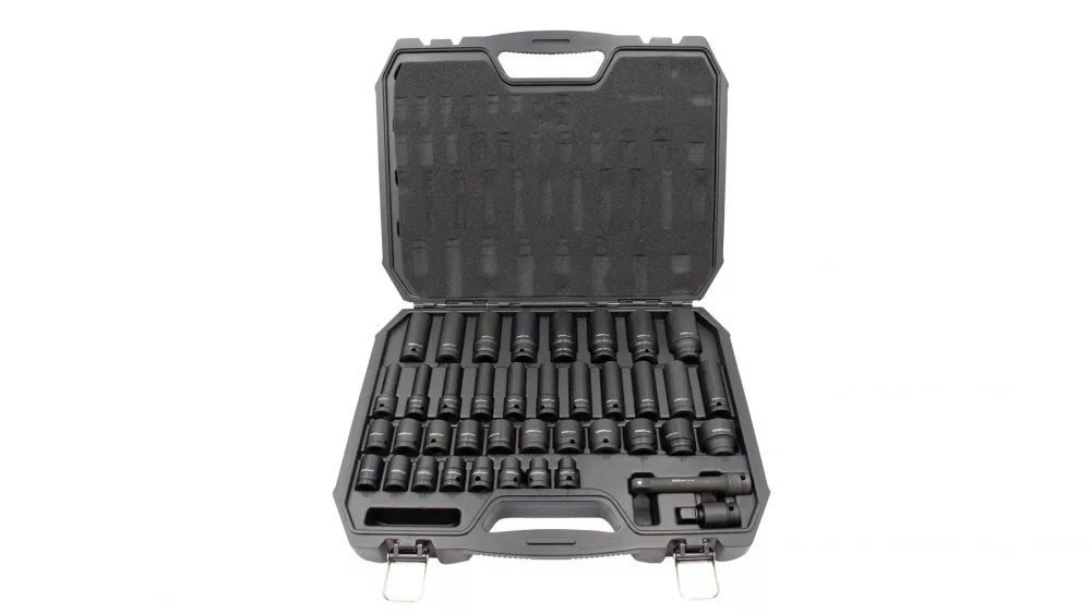 KROFtools 40 részes 1/2" gépi dugókulcs készlet, 9-30mm